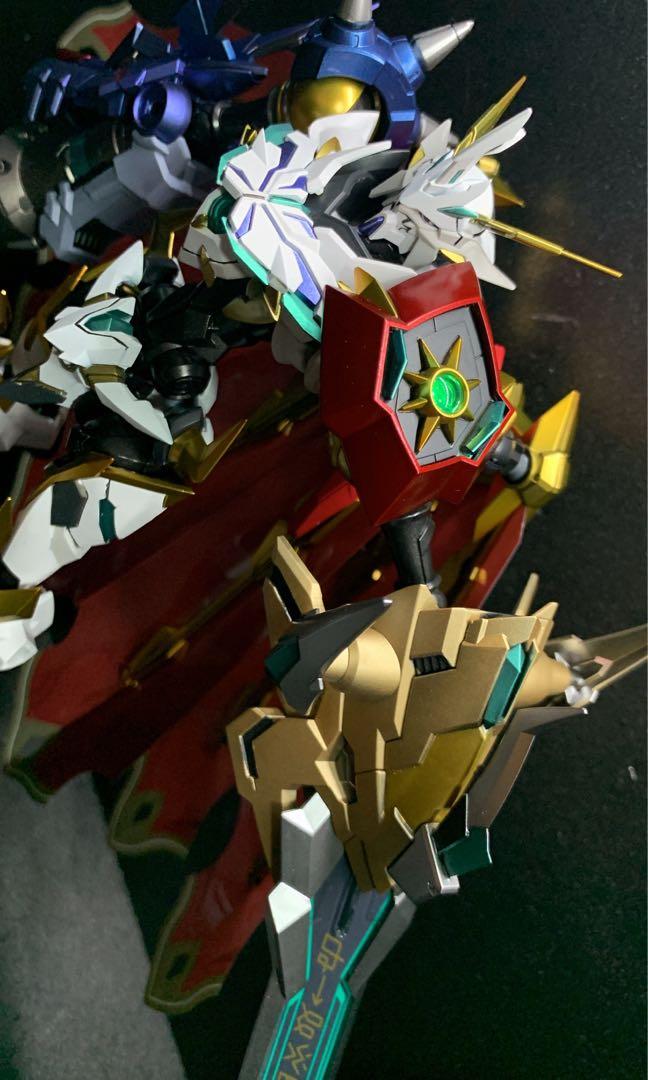 Custom painted omegamon X-antibody figure rise standard, Hobbies & Toys ...