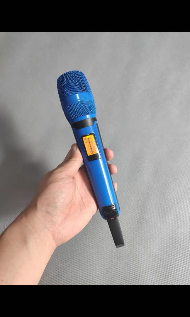 Custom painted wireless microphone skm 900 style, Audio, Microphones on ...