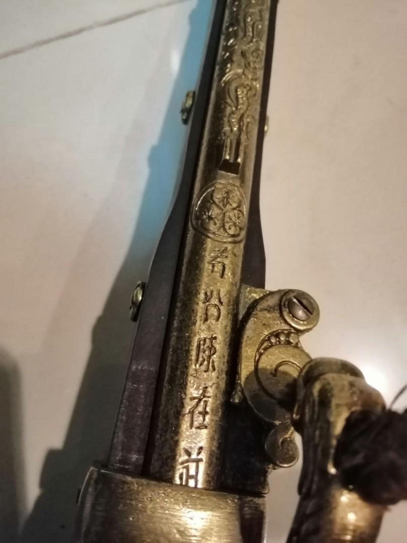 DENIX matchlock Pistol RARE Samurai matchlock gun arquebus Tanegashima ...