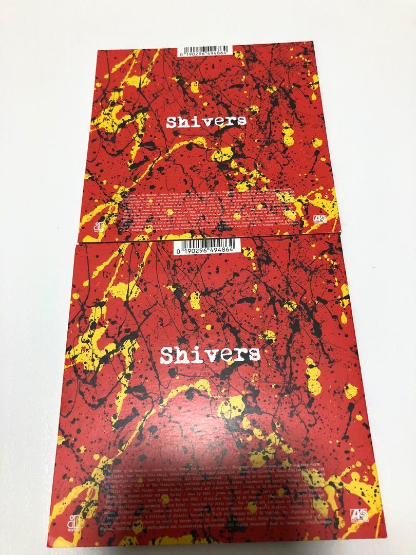 Ed Sheeran SIGNED Shivers CD, Hobbies & Toys, Music & Media, CDs & DVDs ...