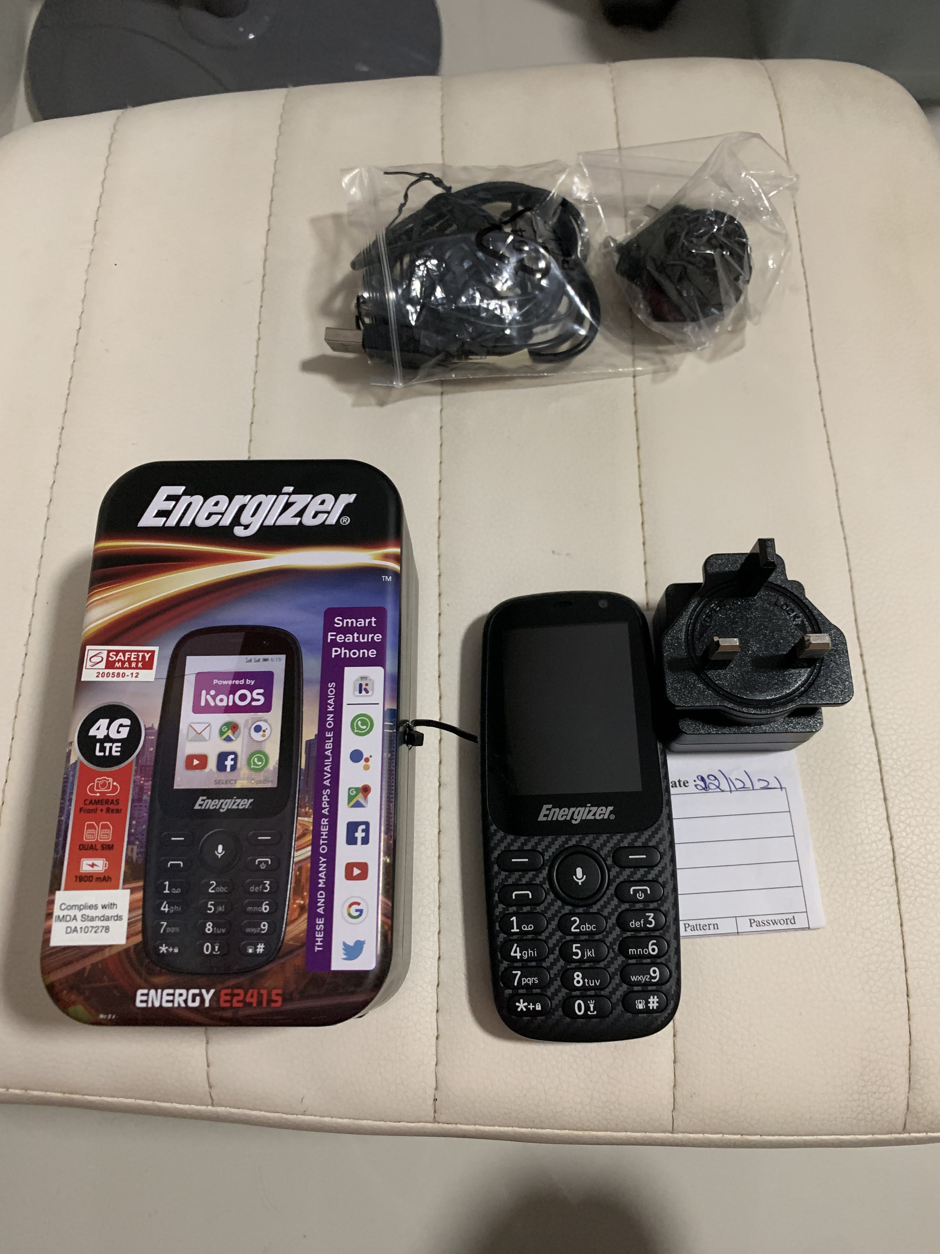 Energizer E241S Mobile Phone, Mobile Phones & Gadgets, Mobile Phones ...