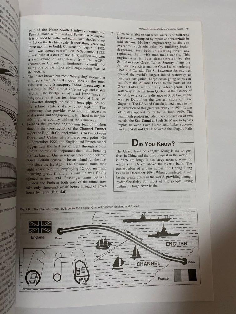 Excel in Geography assessment book (Sec 2), Hobbies & Toys, Books ...