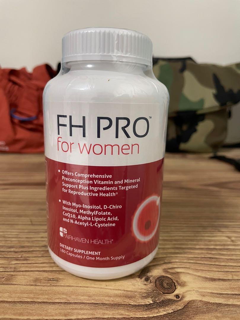 Fh Pro For Women Clinical Grade Fertility Supplement 180 Capsules