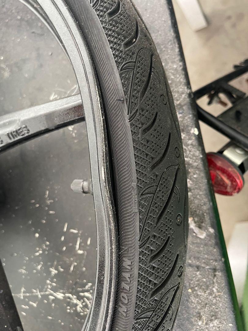 Front Rapido rim *dented*, Motorcycles, Motorcycle Accessories on Carousell
