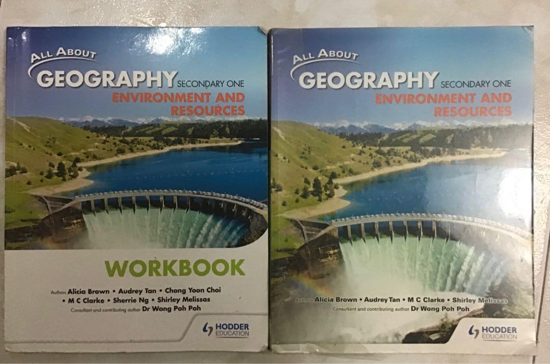 All About Geography Sec1 Textbook + FREE workbook , Hobbies & Toys ...