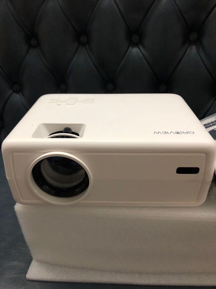 Groview LED projector G210 HD1080P Bluetooth, TV & Home Appliances, TV ...