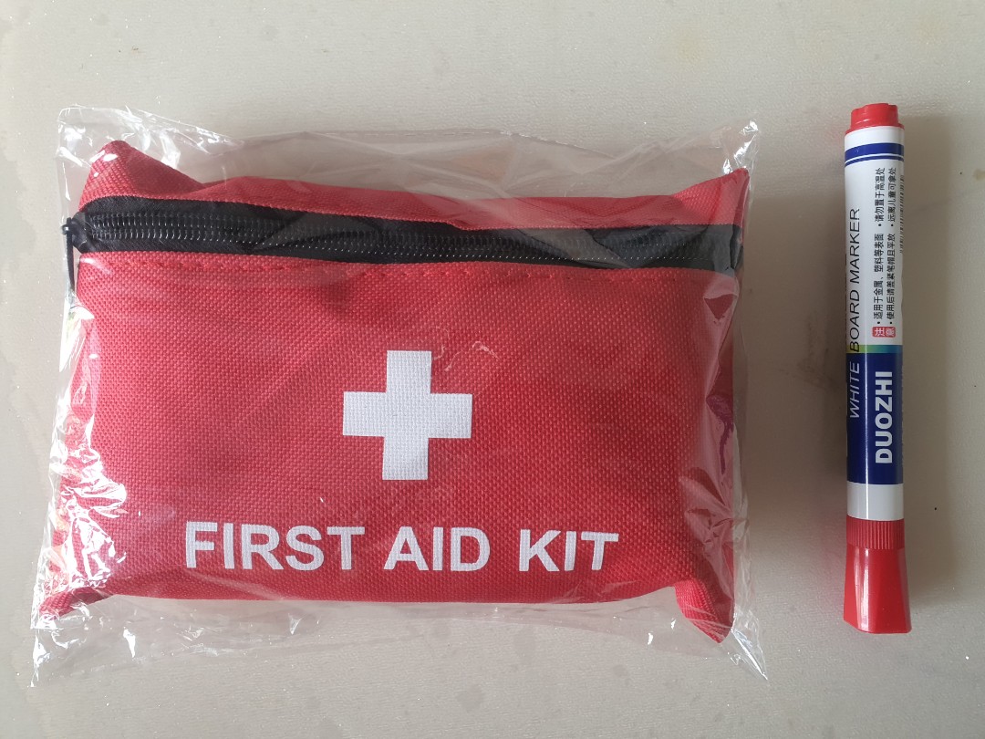 Hand carry first aid kit, Health & Nutrition, Medical Supplies & Tools ...