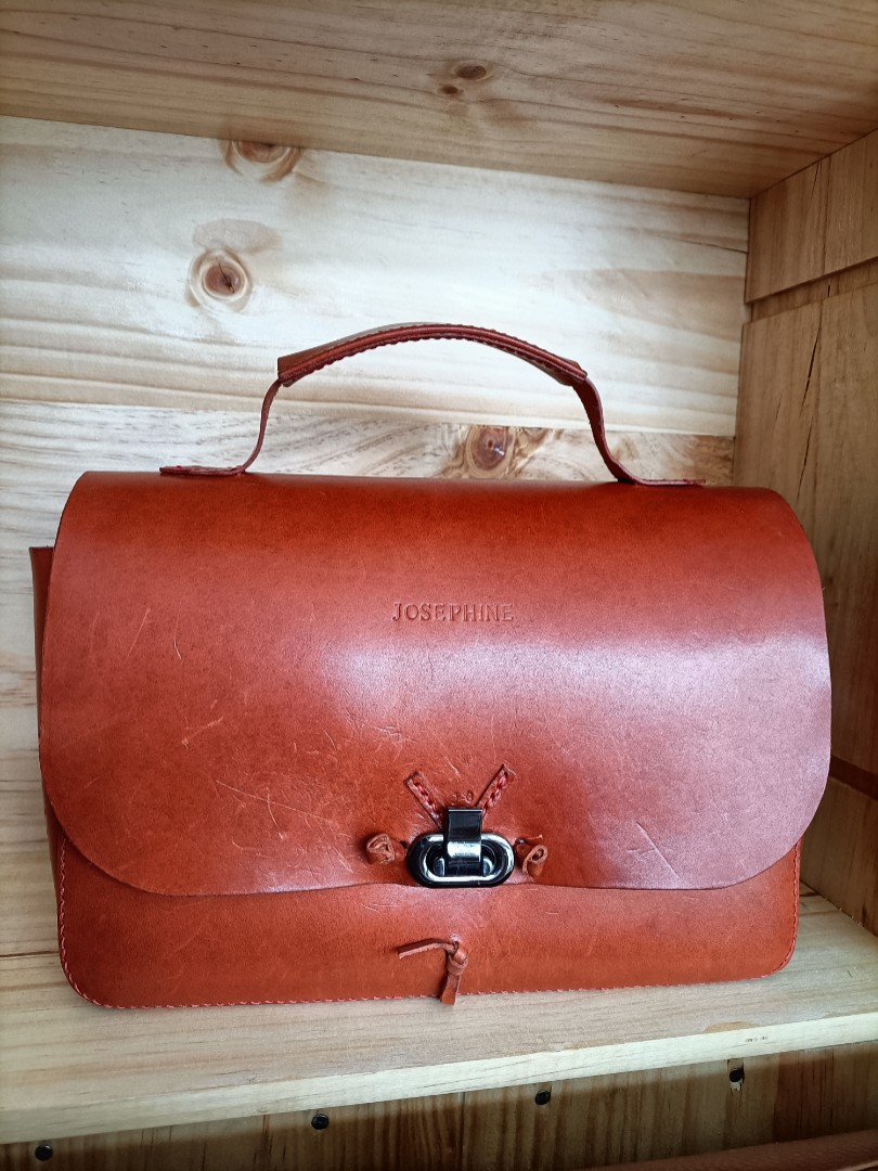 Haru Yuki Front block bags 100% genuine leather. First and only one ...