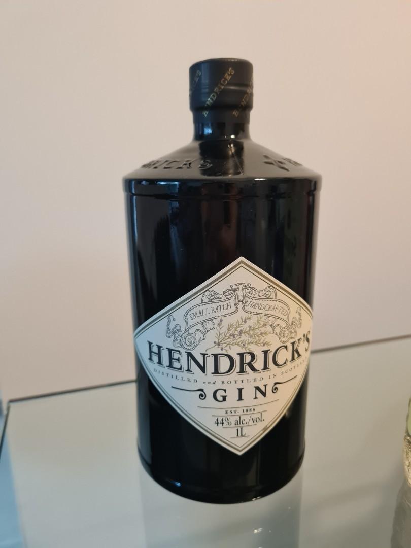 Hendricks Gin 1L, Food & Drinks, Alcoholic Beverages on Carousell