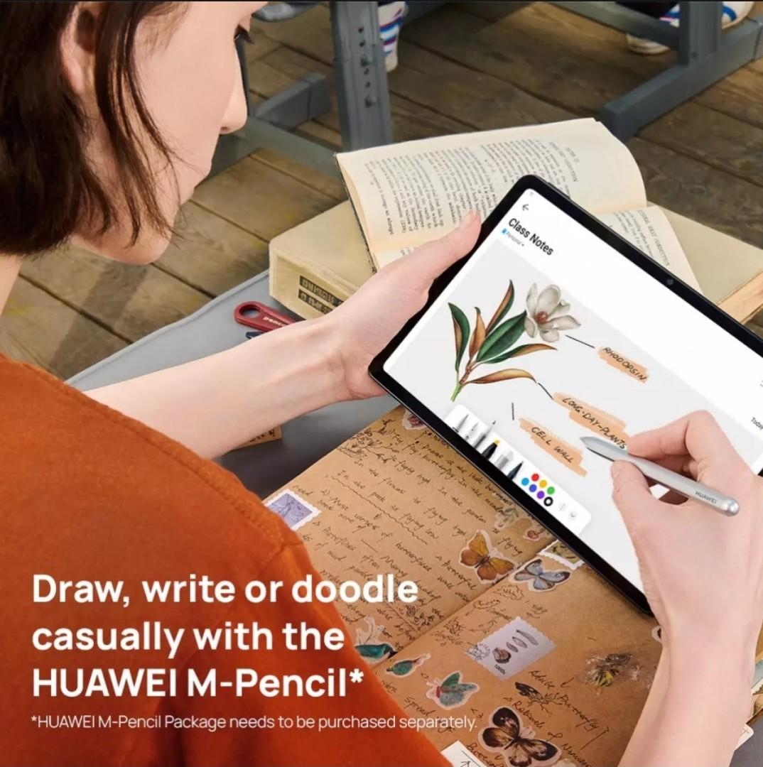 HUAWEI MatePad Tablet | 2K FullView Display | 128GB WIFI 6 | Harmon ...