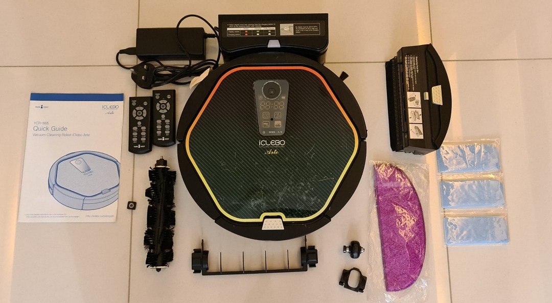 Iclebo Arte Intelligence cleaning robot, TV & Home Appliances, Vacuum ...