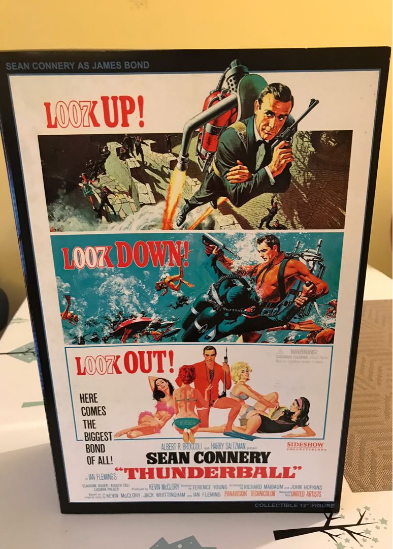 James Bond 007 Thunderball RARE (Sean Connery), Hobbies & Toys, Toys ...