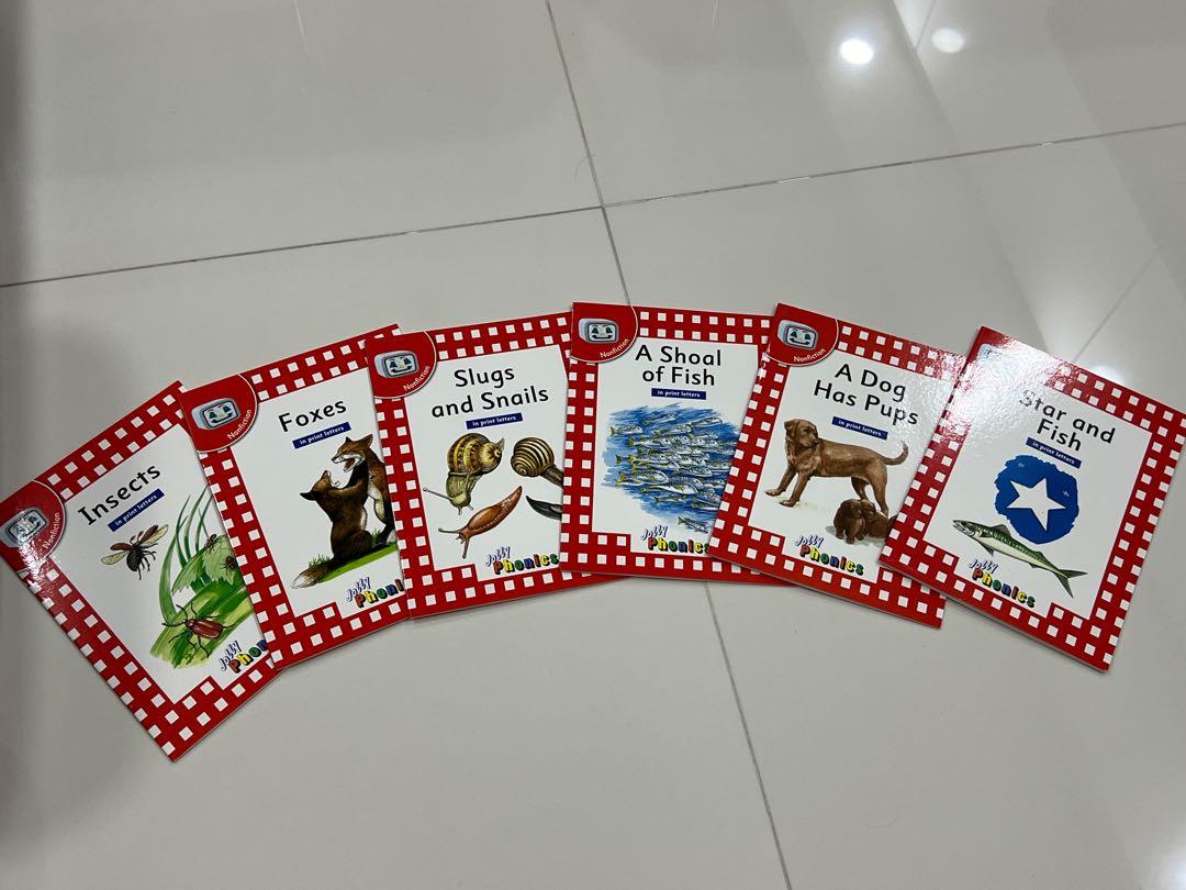 Jolly Phonics Red Level Readers, Hobbies & Toys, Books & Magazines ...