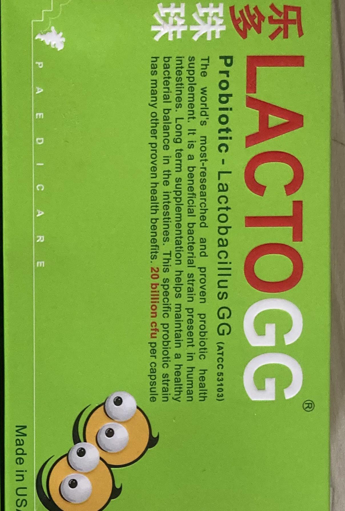 LactoGG Probiotics (30capsules pack), Health & Nutrition, Health ...
