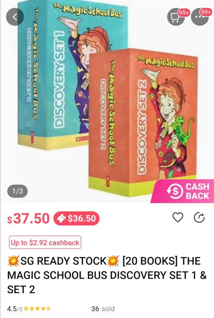 Magic School Bus Discovery book set, Hobbies & Toys, Books & Magazines ...