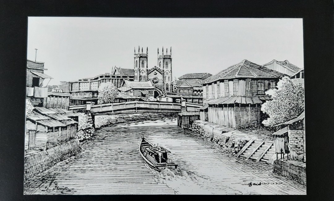 MALACCA RIVER PEN & INK, Hobbies & Toys, Stationery & Craft, Art ...