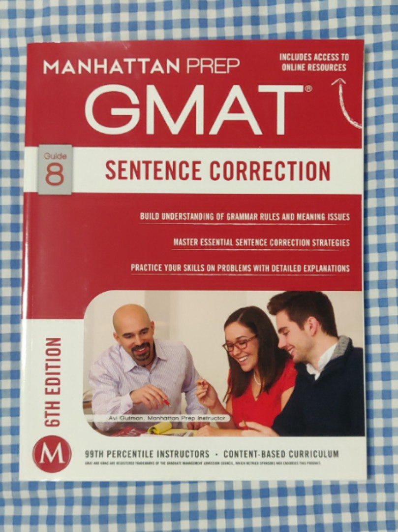 Manhattan Prep GMAT Guide 8, Hobbies & Toys, Books & Magazines ...