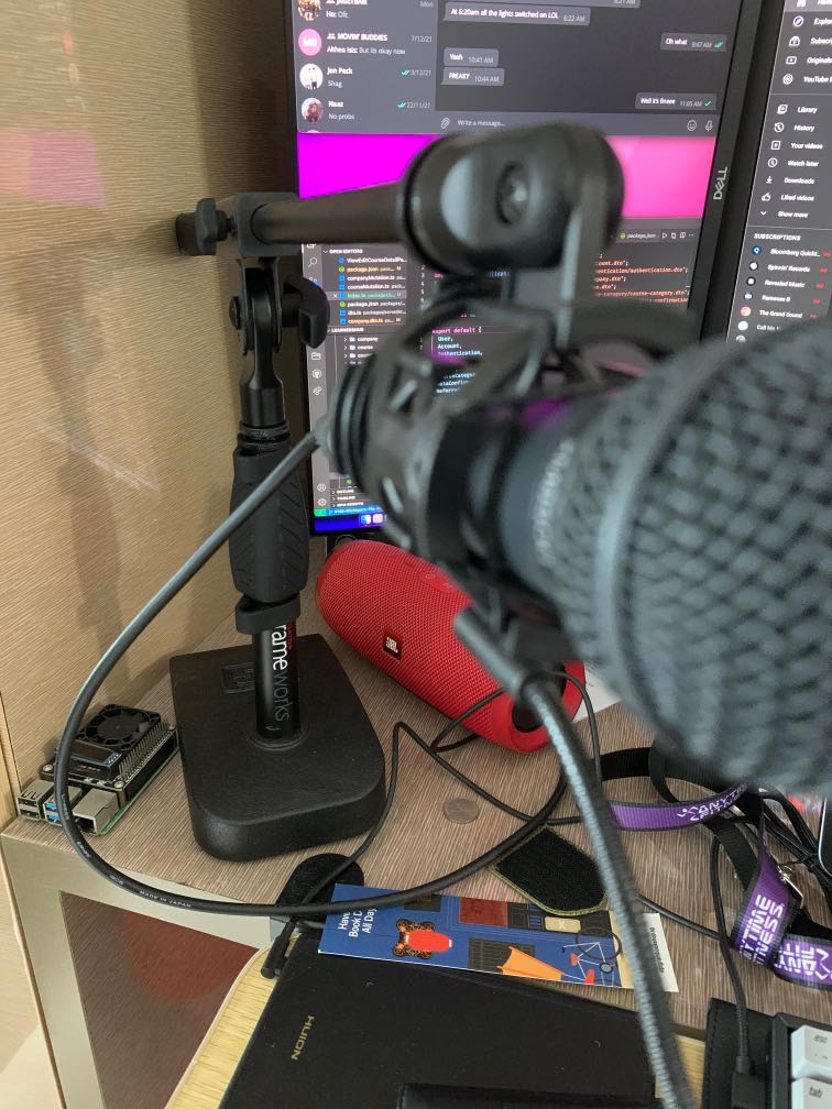 Microphone set-up, Computers & Tech, Parts & Accessories, Other ...