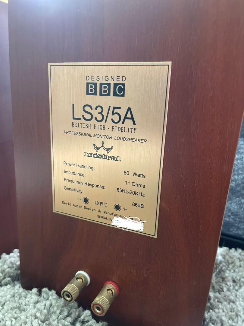 Mistral LS3/5A, Audio, Soundbars, Speakers & Amplifiers on Carousell