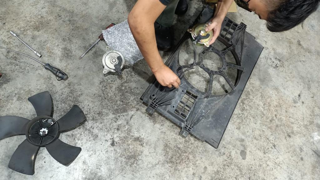 Mitsubishi Lancer EX Radiator Fan Motor Replacement, Car Accessories ...