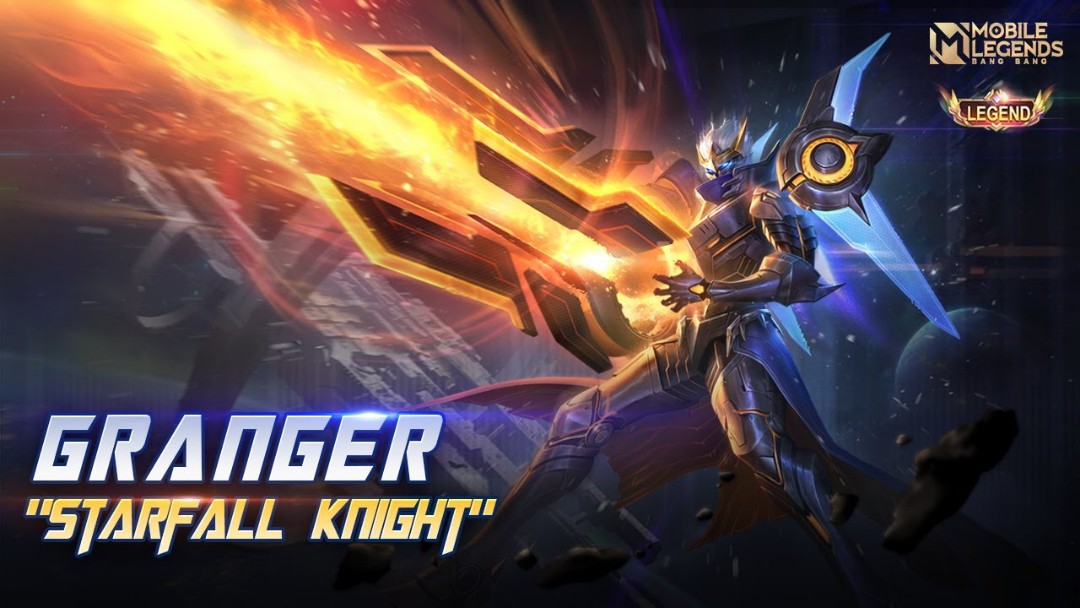 MLBB Granger StarFall Knight Legend Skin / Claude Mecha Dragon Limited Epic Skin, Video Gaming ...