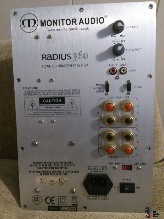 Monitor Audio Radius 360, Audio, Soundbars, Speakers & Amplifiers on ...