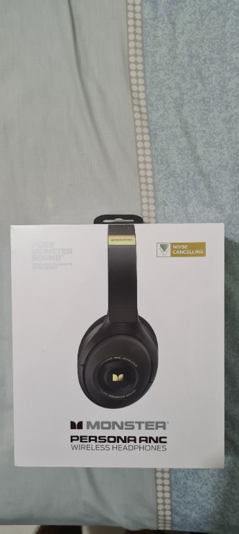MONSTER Persona ANC Noise Cancelling Over-Ear Headphones, Mobile Phones ...
