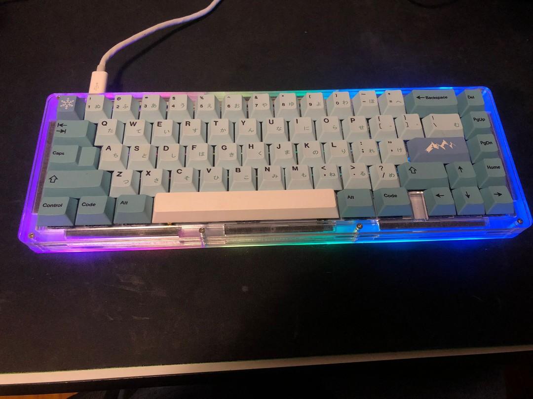 Mw65 Fully Moded (Custom Mechanical Keyboard), Computers & Tech, Parts ...