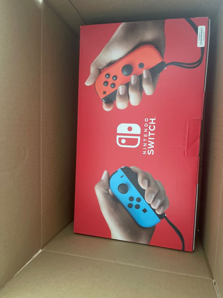 Nintendo Switch Console gen 2, Extended Battery, Video Gaming, Video ...