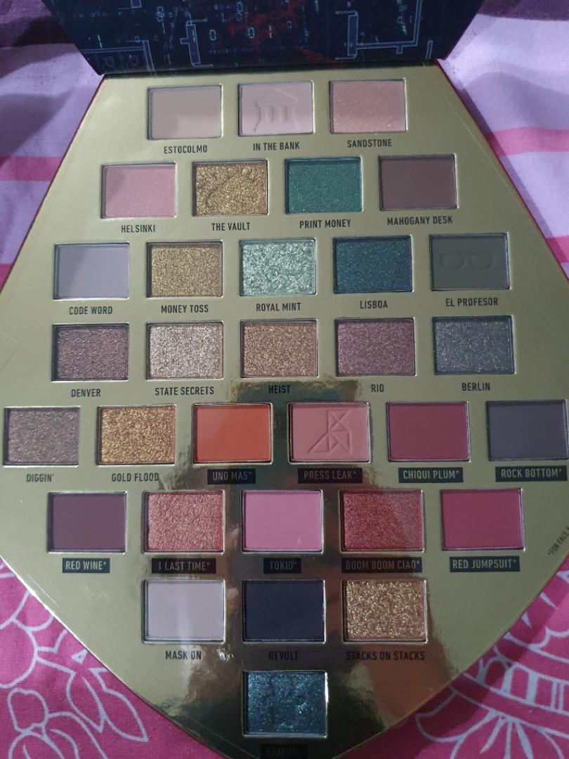 NYX X Money Heist Mask Color Palette Beauty Personal Care Face nyx-x-money-heist-mask-color-palette-beauty-personal-care-face