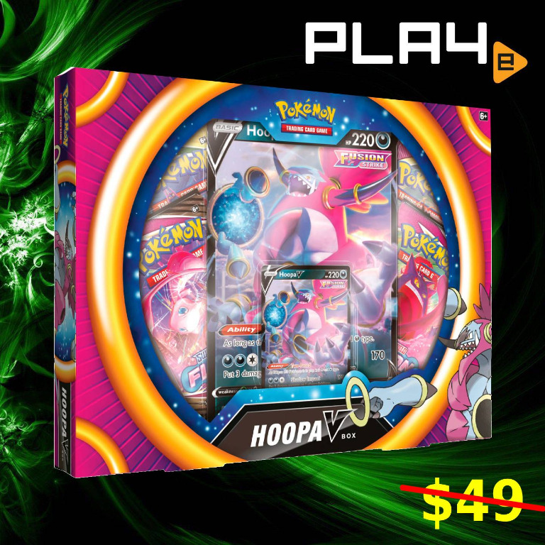 Pokemon TCG Hoopa V Box (7071517) Brand New, Hobbies & Toys, Toys ...