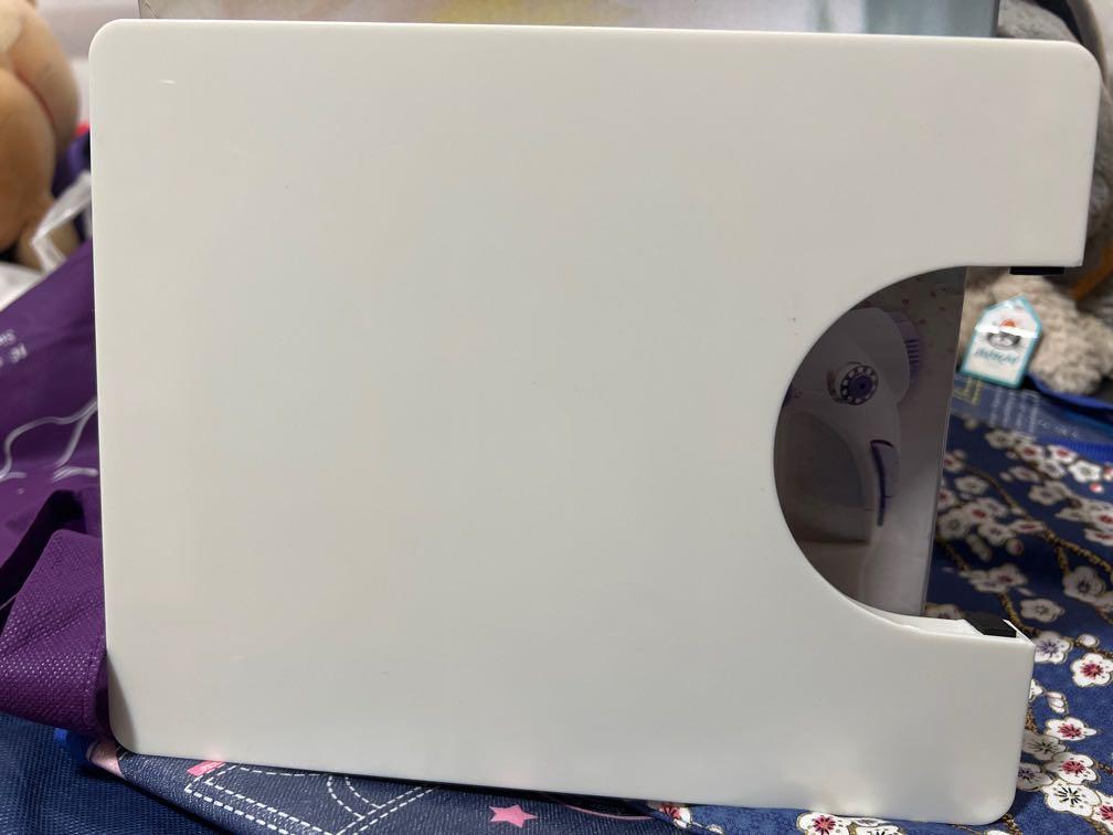 Preloved small sewing machine with extension table, Hobbies & Toys ...