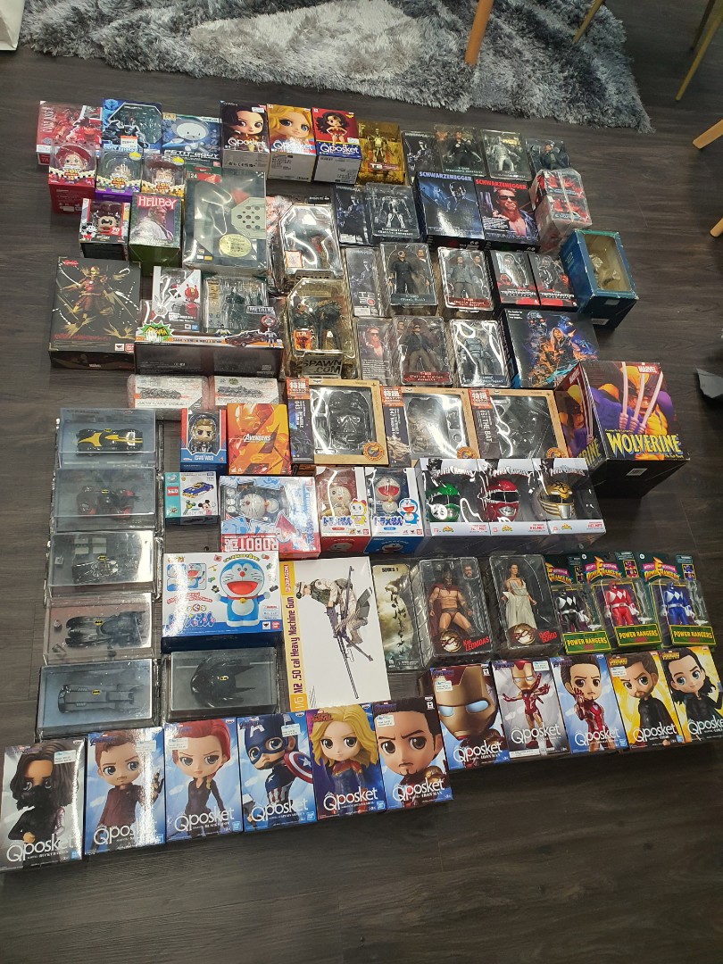 Random toys for sale! Neca Revoltech SHfiguarts Medicom Bowen Qposket ...