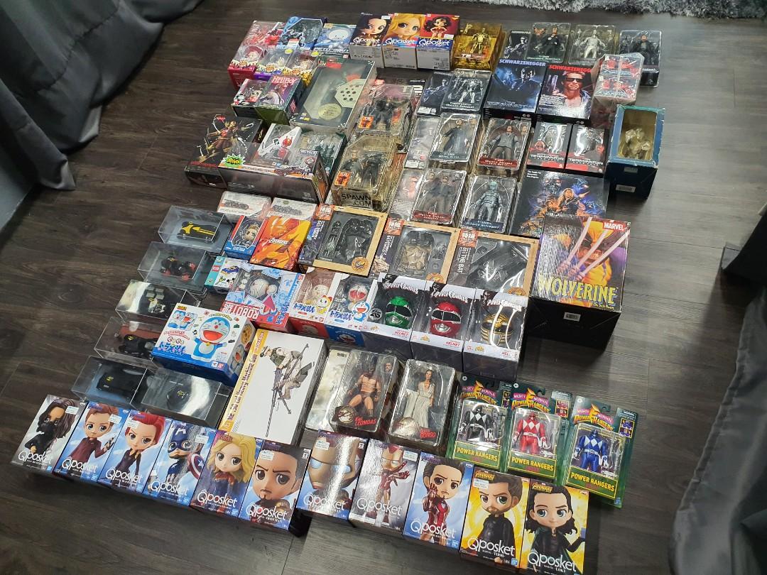 Random toys for sale! Neca Revoltech SHfiguarts Medicom Bowen Qposket ...