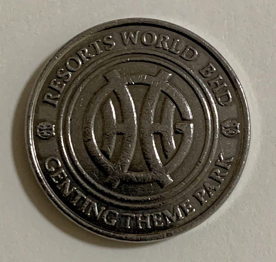 Rare Vintage Genting Theme Park Token, Hobbies & Toys, Collectibles ...