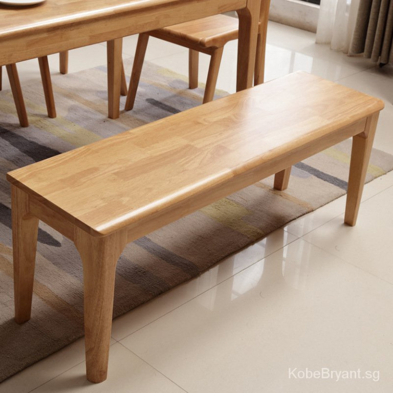【Ready Stock】100cm Benches Solid Wood Benches Dining Benches Wooden ...