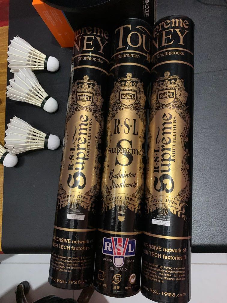 RSL Supreme Shuttlecock (Authentic), Sports Equipment, Sports & Games ...