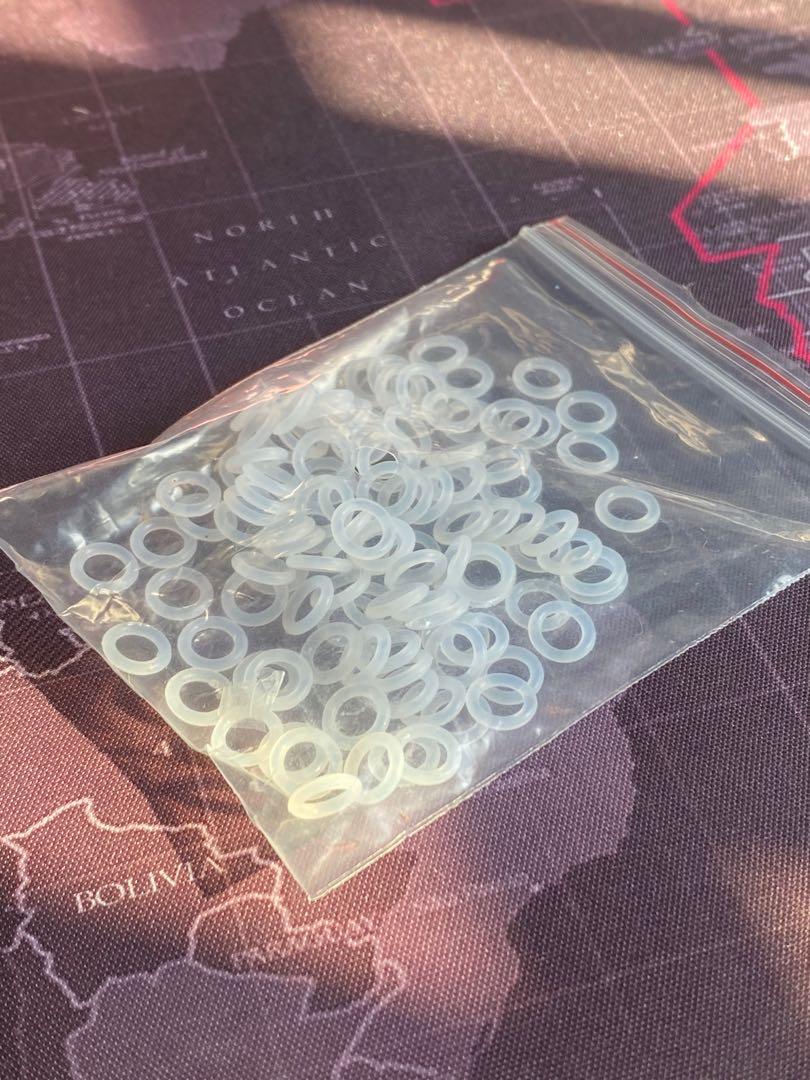 104pc Rubber O Rings for Mechanical Keyboards Keycaps, Computers & Tech ...