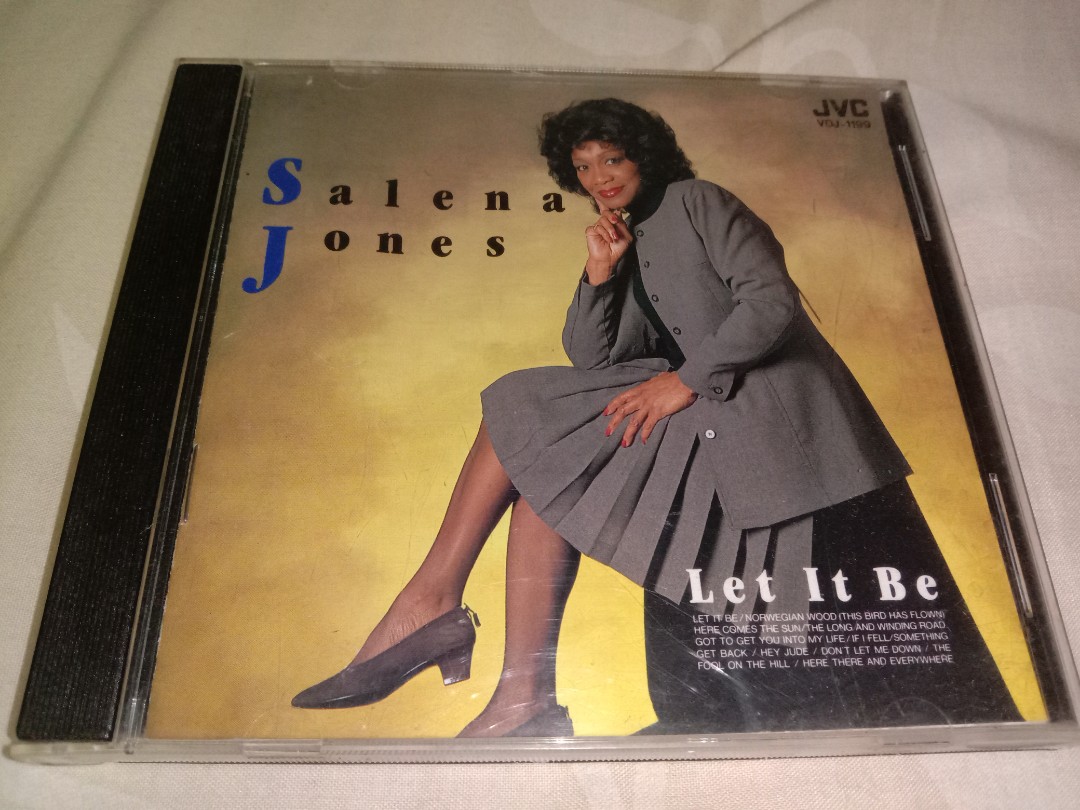 SALENA JONES LET IT BE JVC JAPAN PRESS AUDIOPHILE CD 1989 OUT OF PRINT ...
