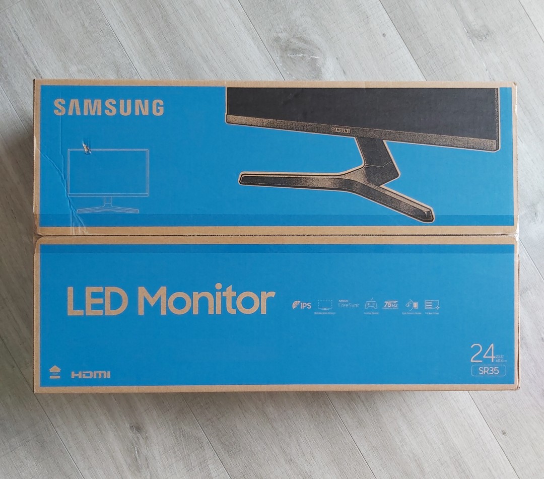 Samsung 24" monitor (S24R350FZE), Computers & Tech, Parts & Accessories ...