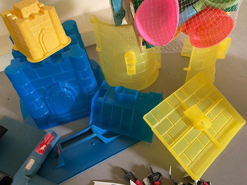 Sand castle building tools, Hobbies & Toys, Toys & Games on Carousell