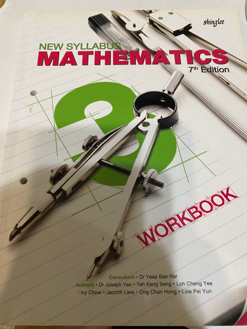Sec 3 Math Workbook, Hobbies & Toys, Books & Magazines, Textbooks on ...