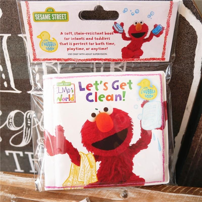 【SG Stock】Elmo sesame street bath book, Hobbies & Toys, Books ...