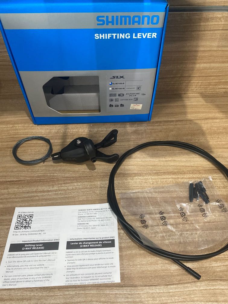 Shimano SLX 12 speed shifter shifting lever, Sports Equipment, Bicycles ...