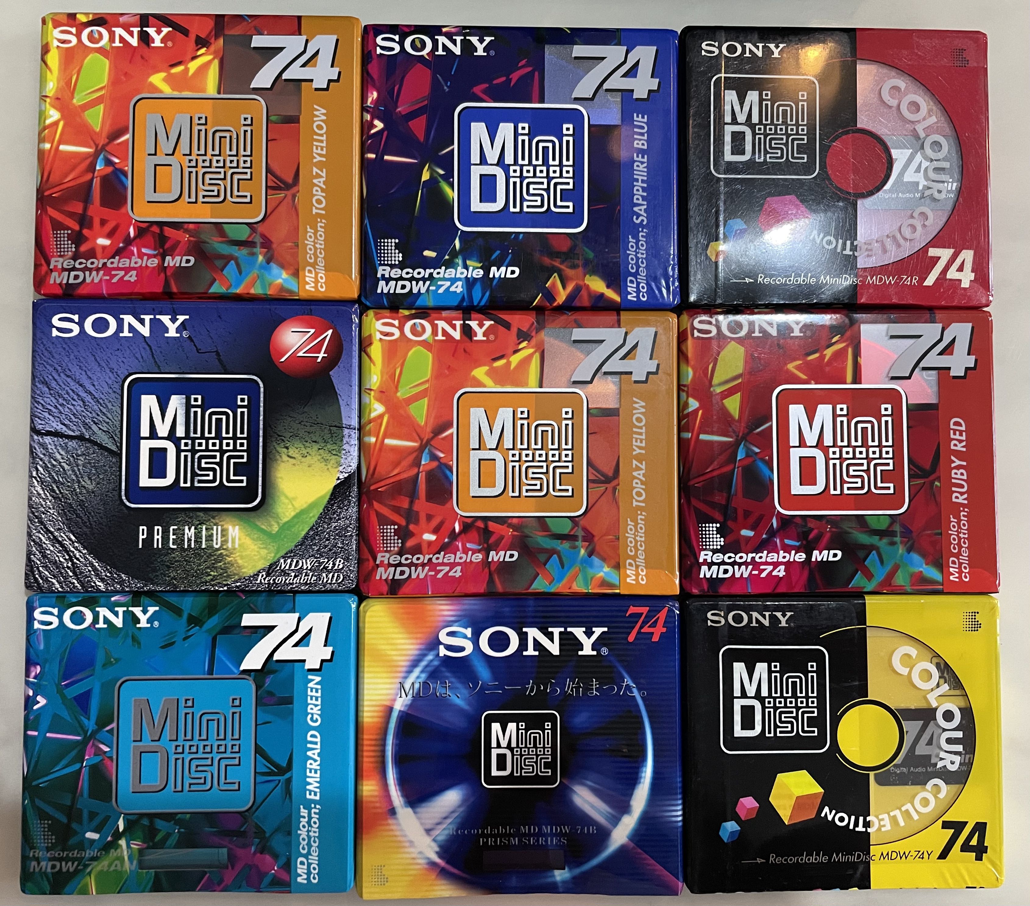 Sony MiniDisc blanks, Audio, Other Audio Equipment on Carousell