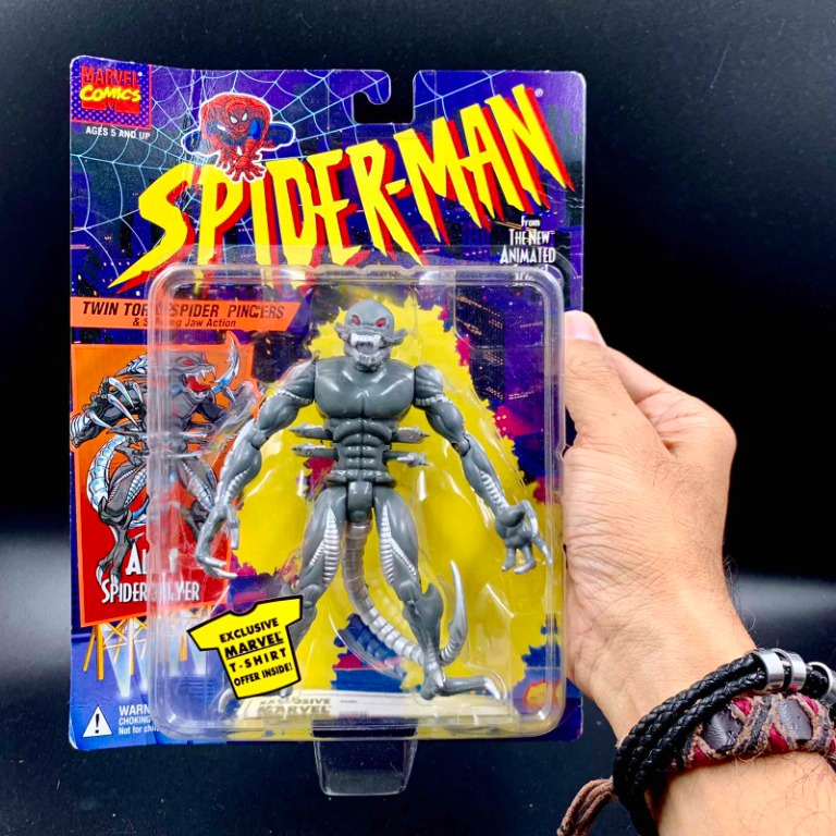 Spider-man Alien Spider Slayer 1994, Toy Biz, Hobbies & Toys, Toys ...