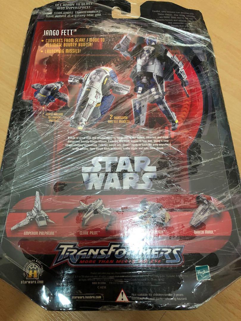 Star Wars Transformers Slave 1 Jango Fett, Hobbies & Toys, Toys & Games ...