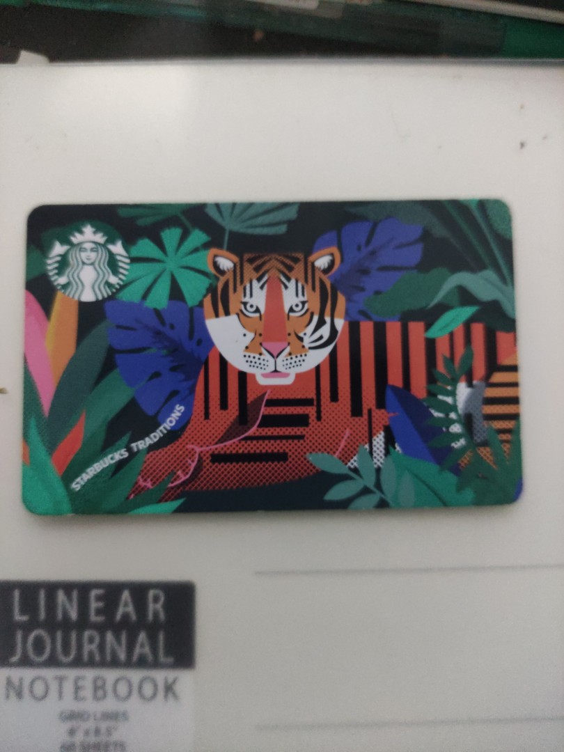 Starbucks Promo Card with 18 stickers, Tickets & Vouchers, Vouchers on ...