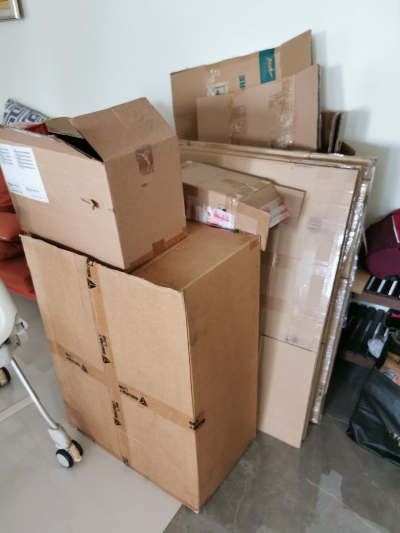 Strong carton boxes, Furniture & Home Living, Home Improvement ...