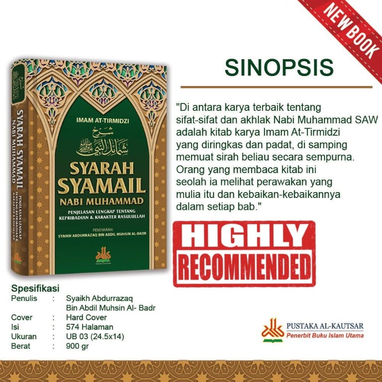 Syarah Syama'il Nabi Muhammad Penjelasan Lengkap Kepribadian & Karakter ...